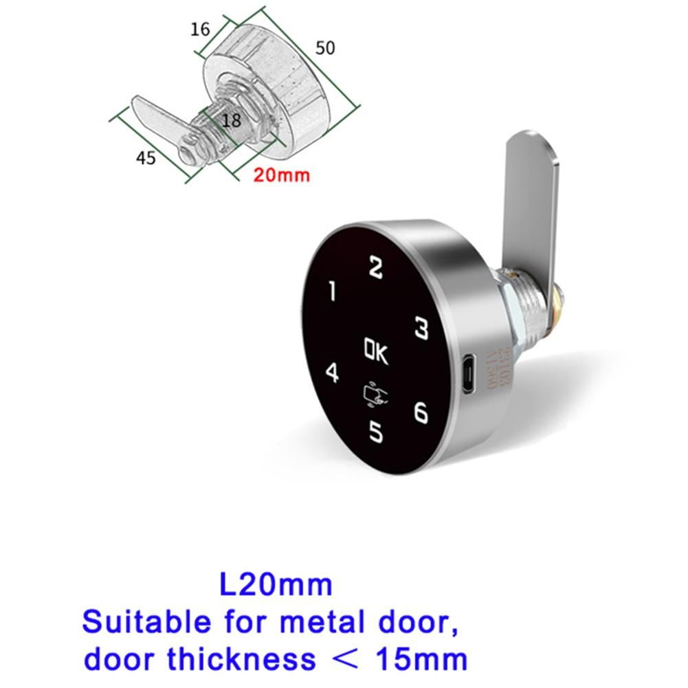 Bathroom Locker Electronic Lock Cabinet Cabinet Door ID Induction Lock ...