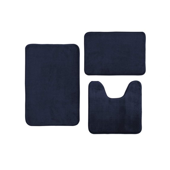 Bathroom Mat Rug Memory Foam Bath Mat Non Slip Absorbent Quick Dry ...