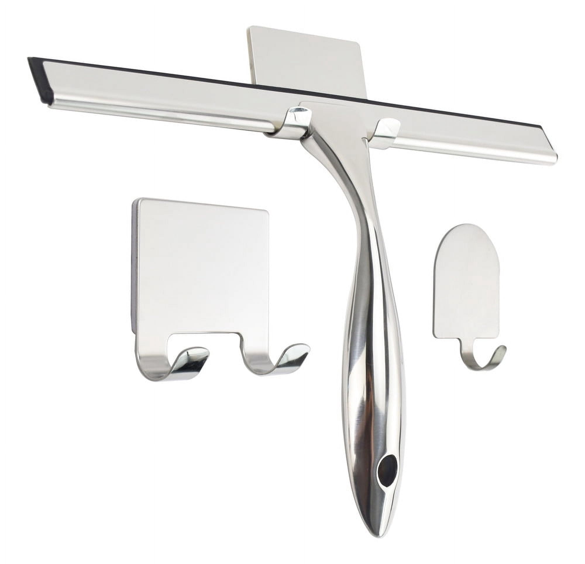 Bathroom Mirror Glass Cleaner with Hooks - Walmart.com
