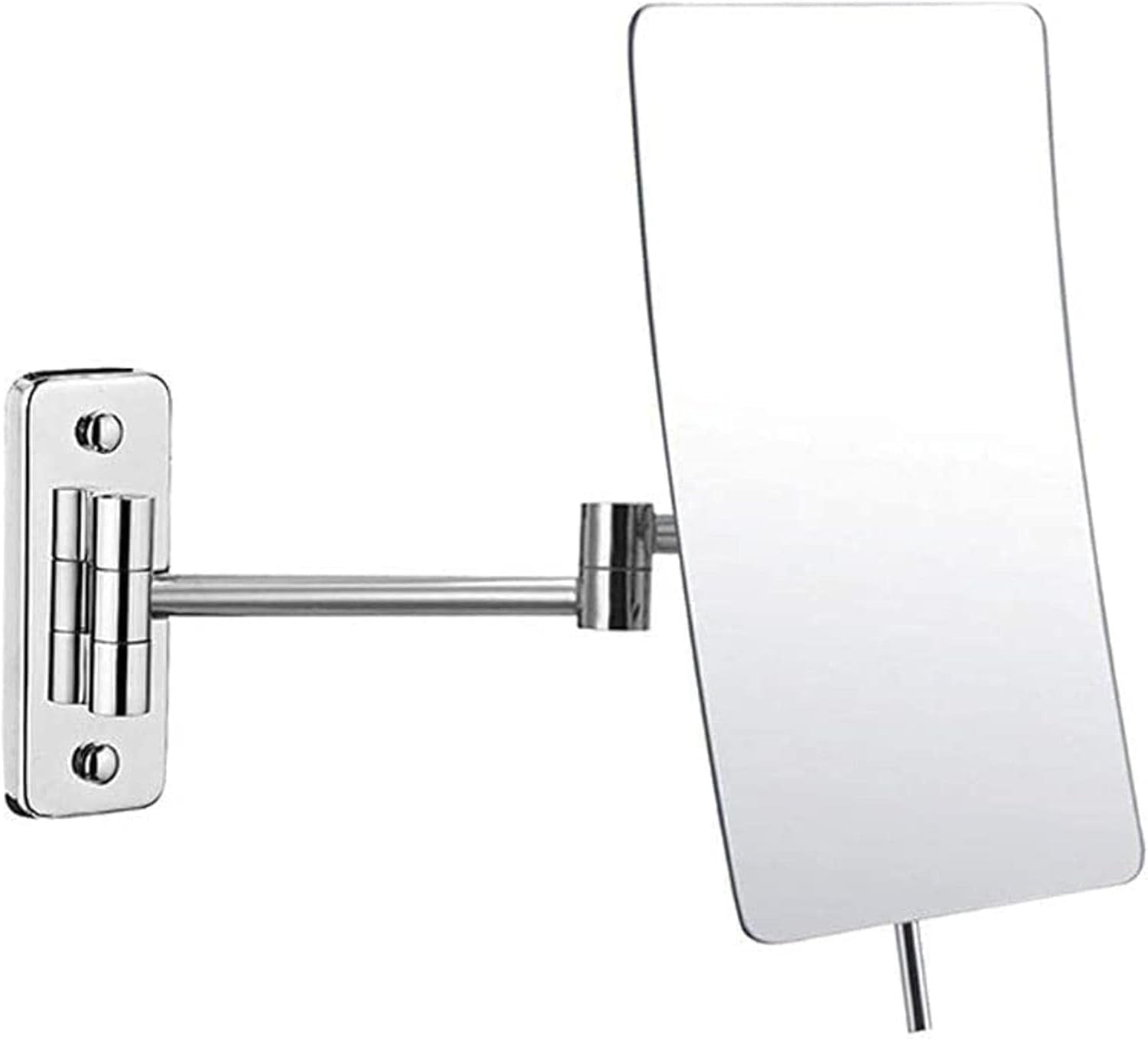Bathroom Mirror Shaving Mirrors Make Up Wall Mounted 3X Magnifying 360 ...