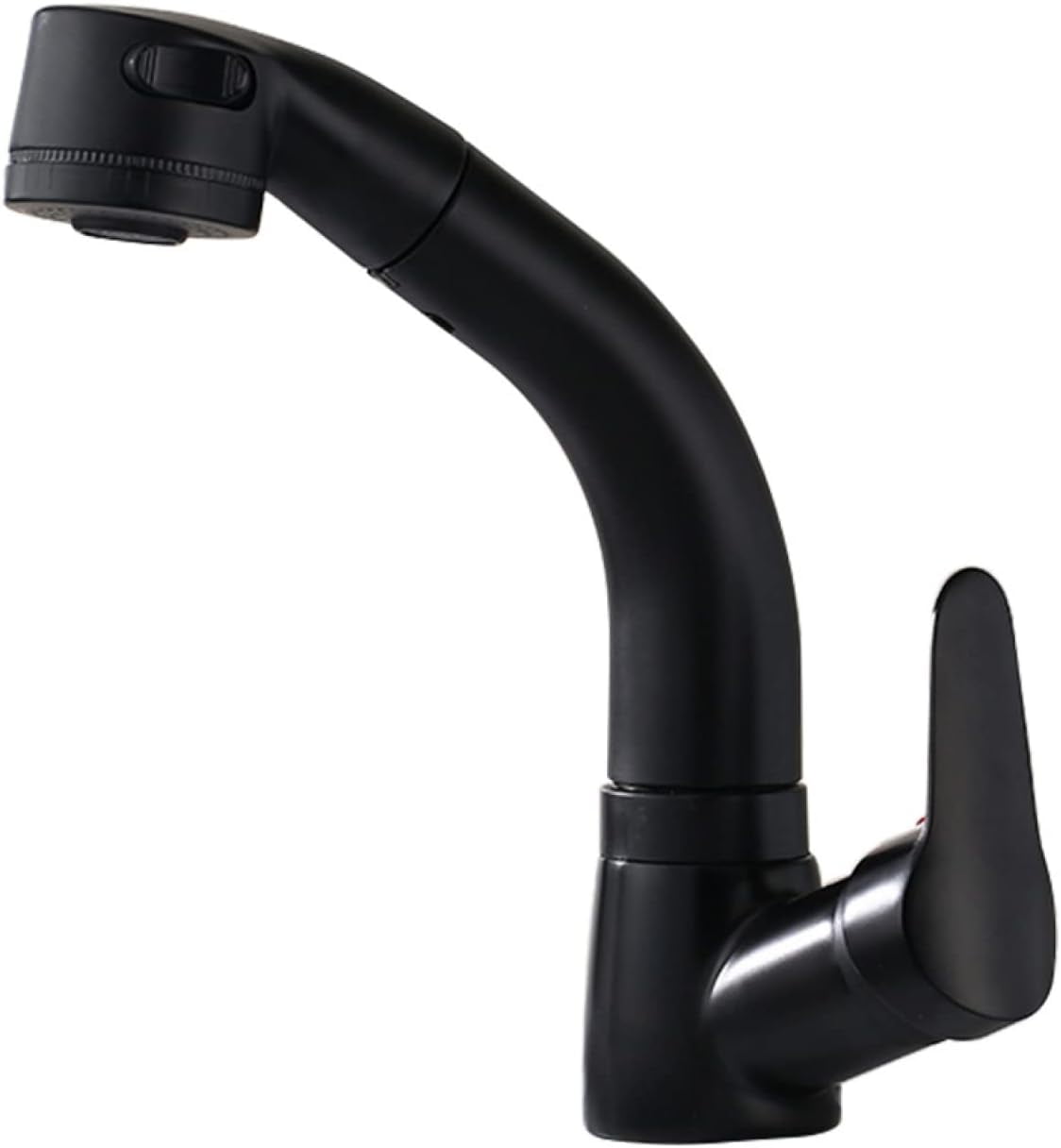 Bathroom Mixer Sink Faucet with Pull Out Sprayer Dual Mode Mixer Tap ...