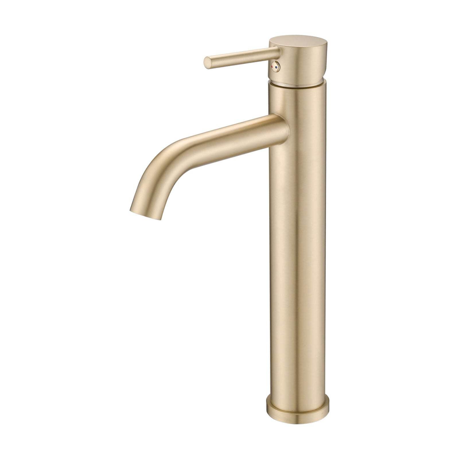 Bathroom Modern Tall Faucets Single Handle One Hole Lavatory Bathroom ...