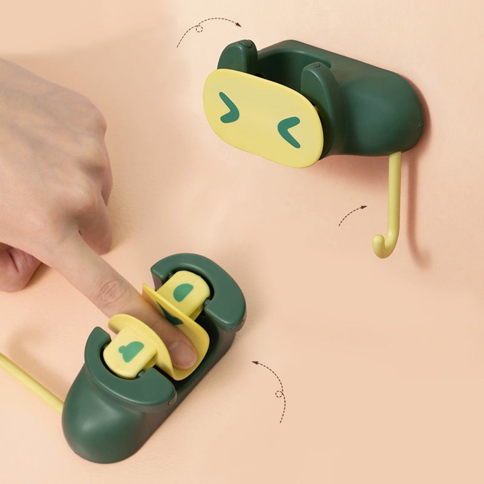 Bathroom Mop Hanger Hanger Clamps Grip Mop Nonslip Hangers Self Mop ...