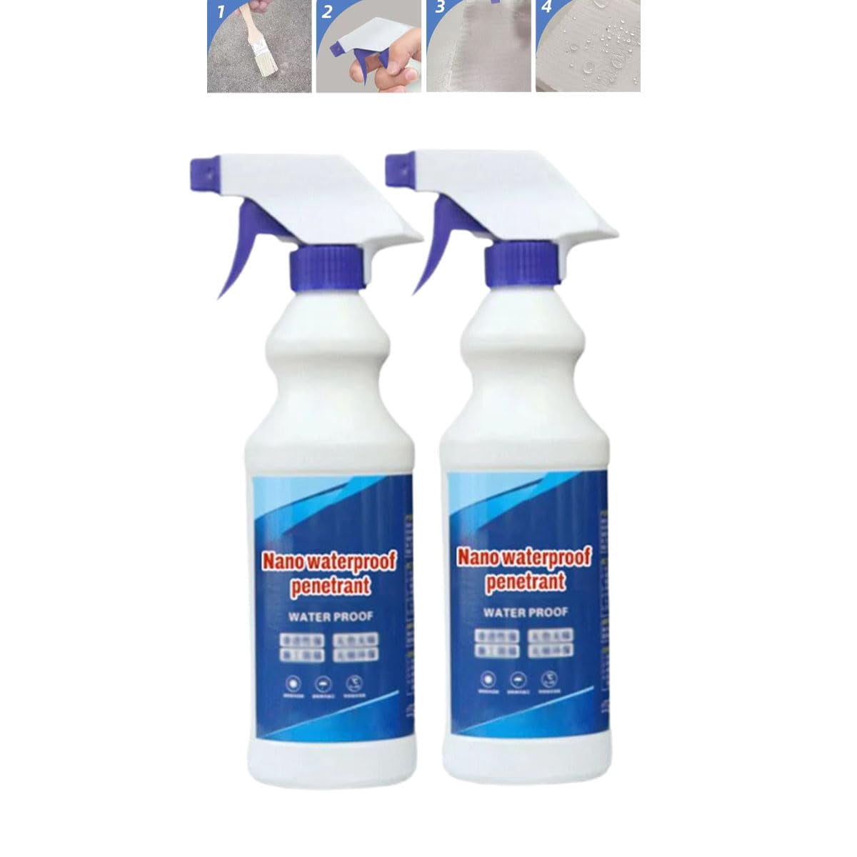 Bathroom Nano Waterproof Spray,Bathroom Ceramic and Glass Surface ...