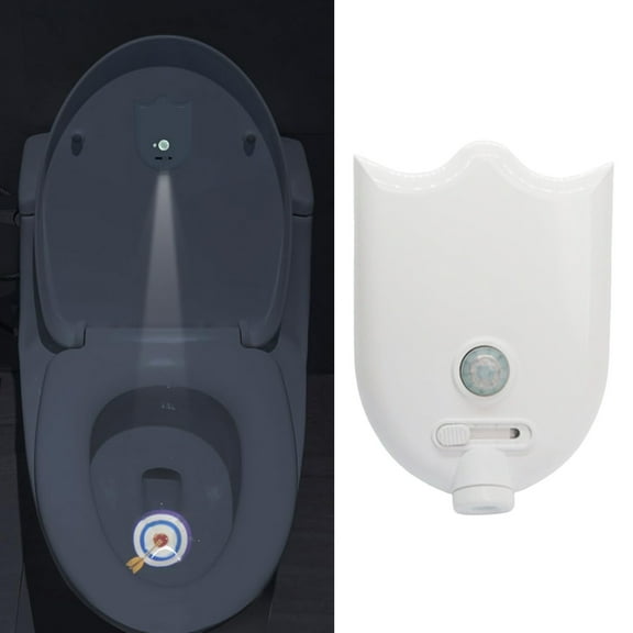 Toilet Night Light Motion Sensor Activated LED Bowl Lamp 16 Color ...