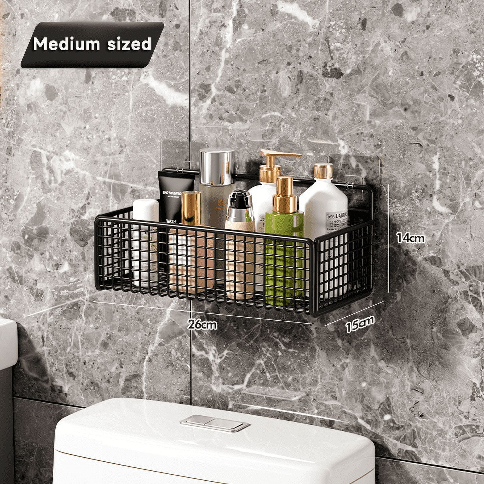 Bathroom Organiser Multifunctional Toiletries Organiser No-Punch ...