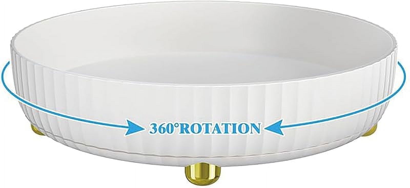 Bathroom Organizers and Storage - 360 ° Rotating Storage Tray, Lazy ...