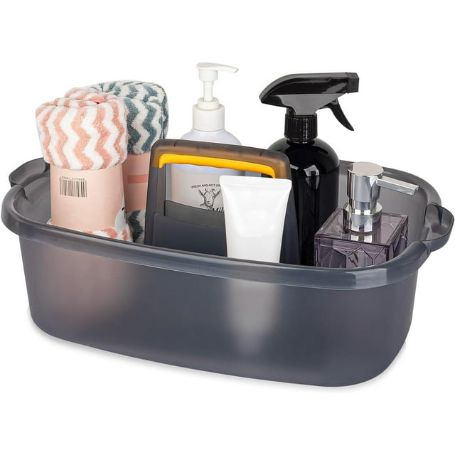 Bathroom Organizers and Storage, Large Shower Caddy Cleaning Supplies ...