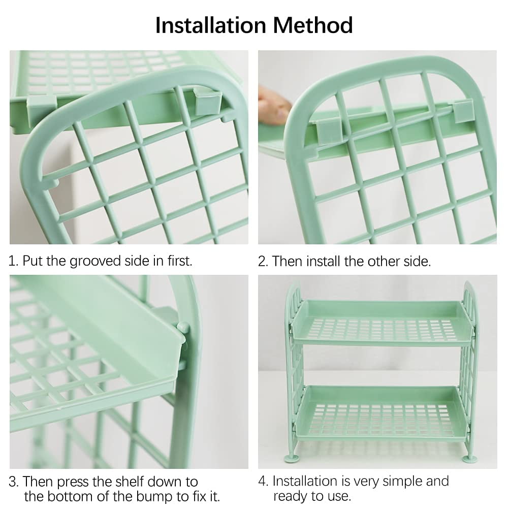 Bathroom Organizers and Storage, Makeup & Jewelry Organizer, Desk Rack ...