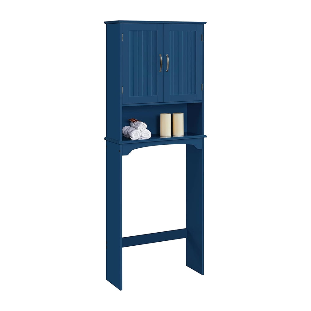 Bathroom Over The Toilet Organizer Cabinet, Double Door Design with ...