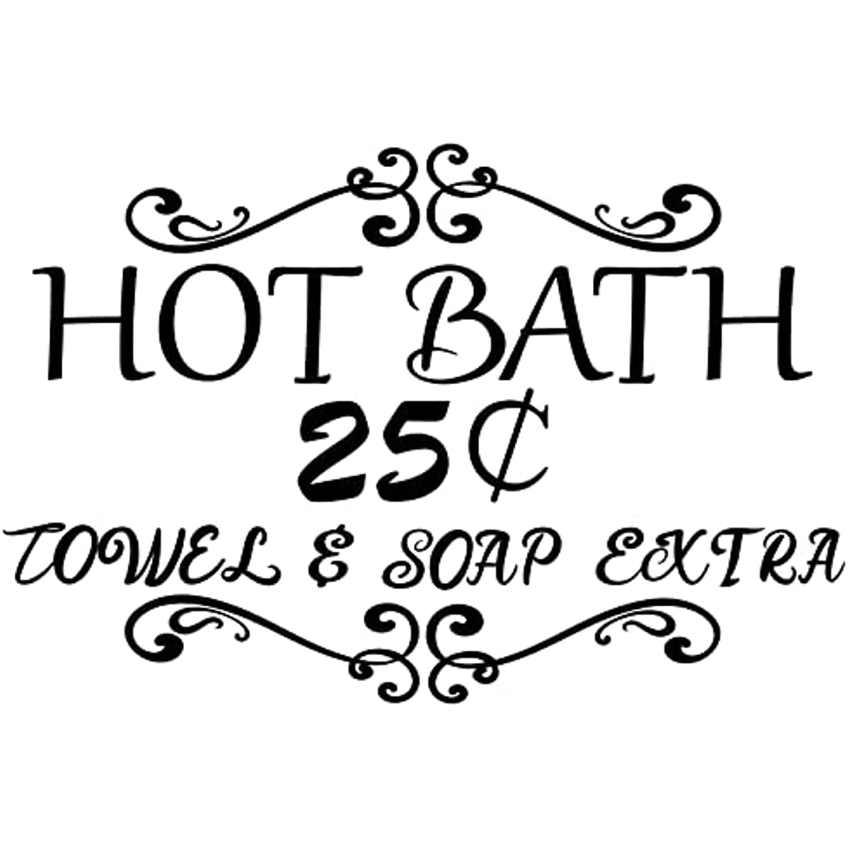 Bathroom PVC Wall Stickers HOT Bath Vinyl Wall Decal Retro Patterns ...