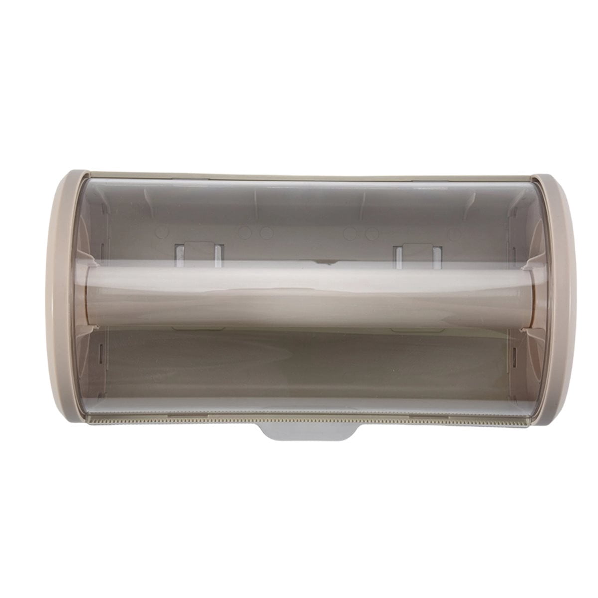 Bathroom Paper Towel Organizer Large Roll Wall Mount Holder with Clear ...