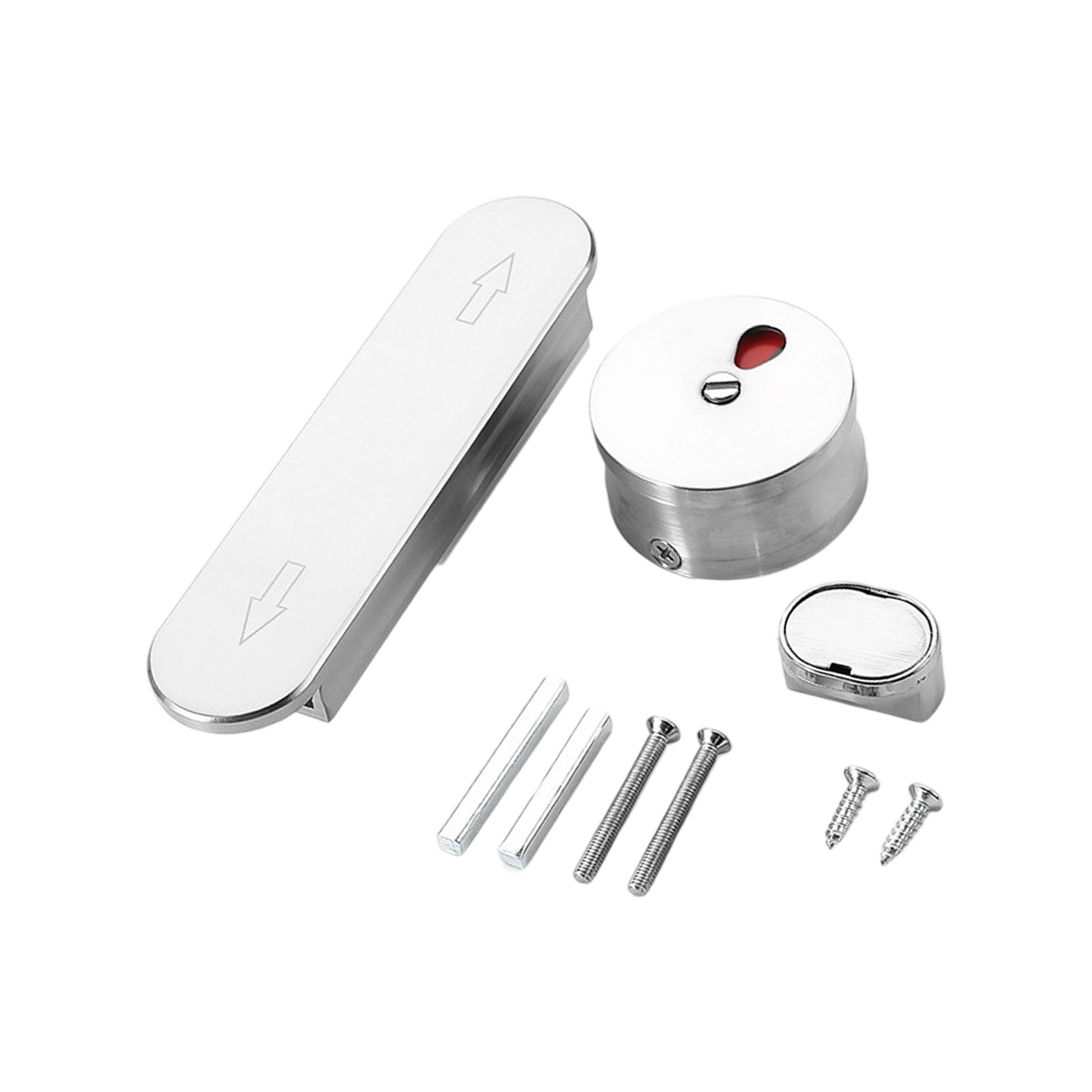 Bathroom Partition Door Lock with Occupancy Indicators Security Latches ...