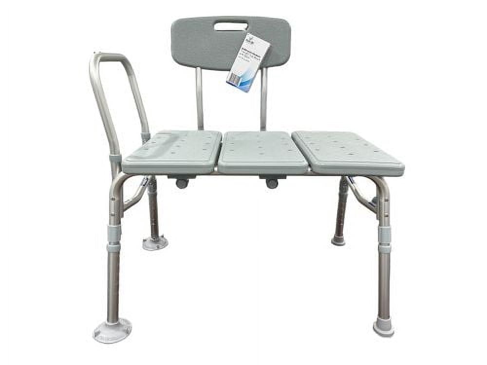 Bathroom Perfect Transfer Bench With Back Blue Jay Cs/1 - Walmart.com