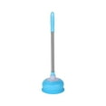 Bathroom Plungers, Long Handle Plunger, Toilet Suction Plunger, Heavy ...