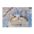 Bathroom Plush Absorbent Mat Single Square Pad 16x24Inches Bath Mat ...