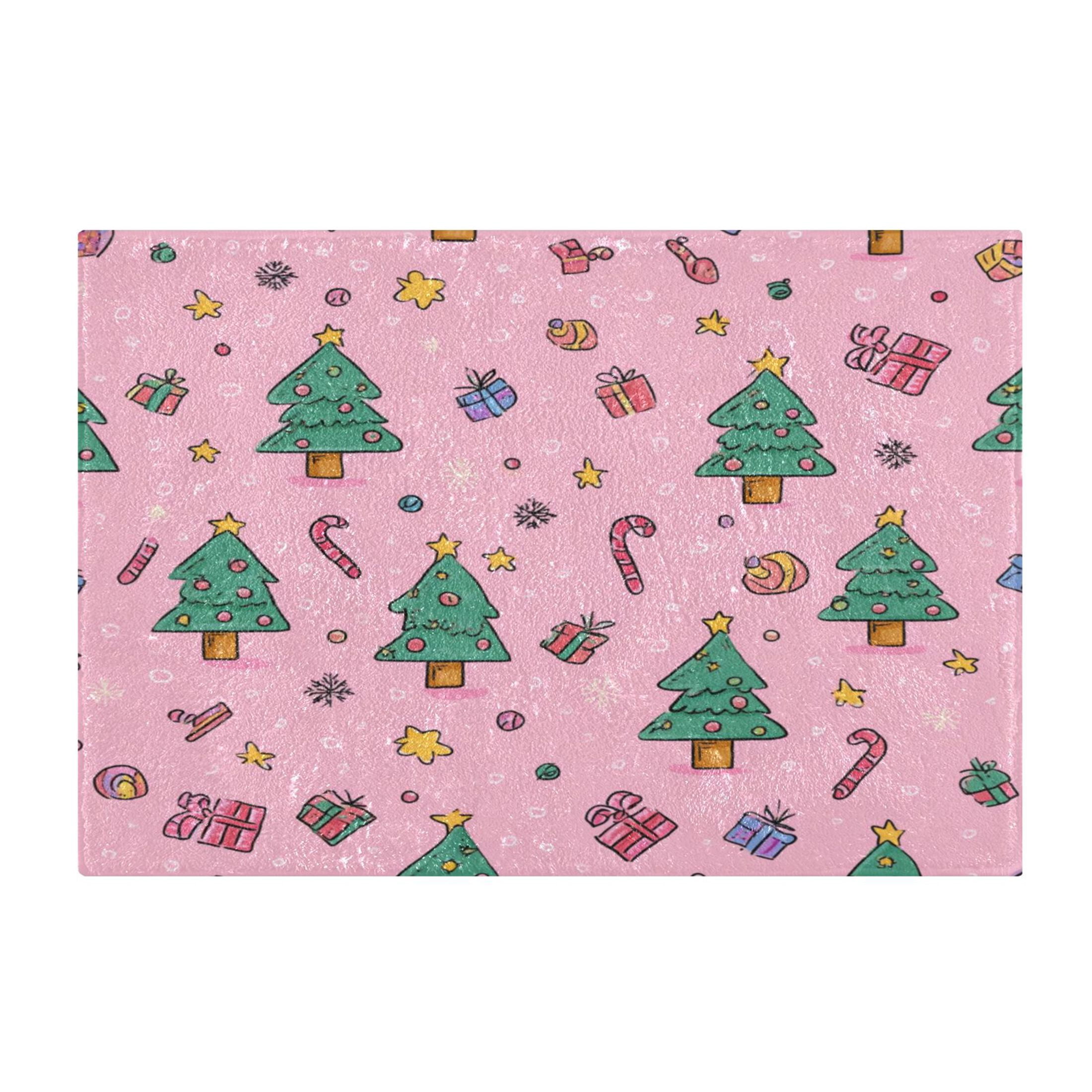 Bathroom Plush Absorbent Mat Single Square Pad 16x24Inches Bath Mat ...