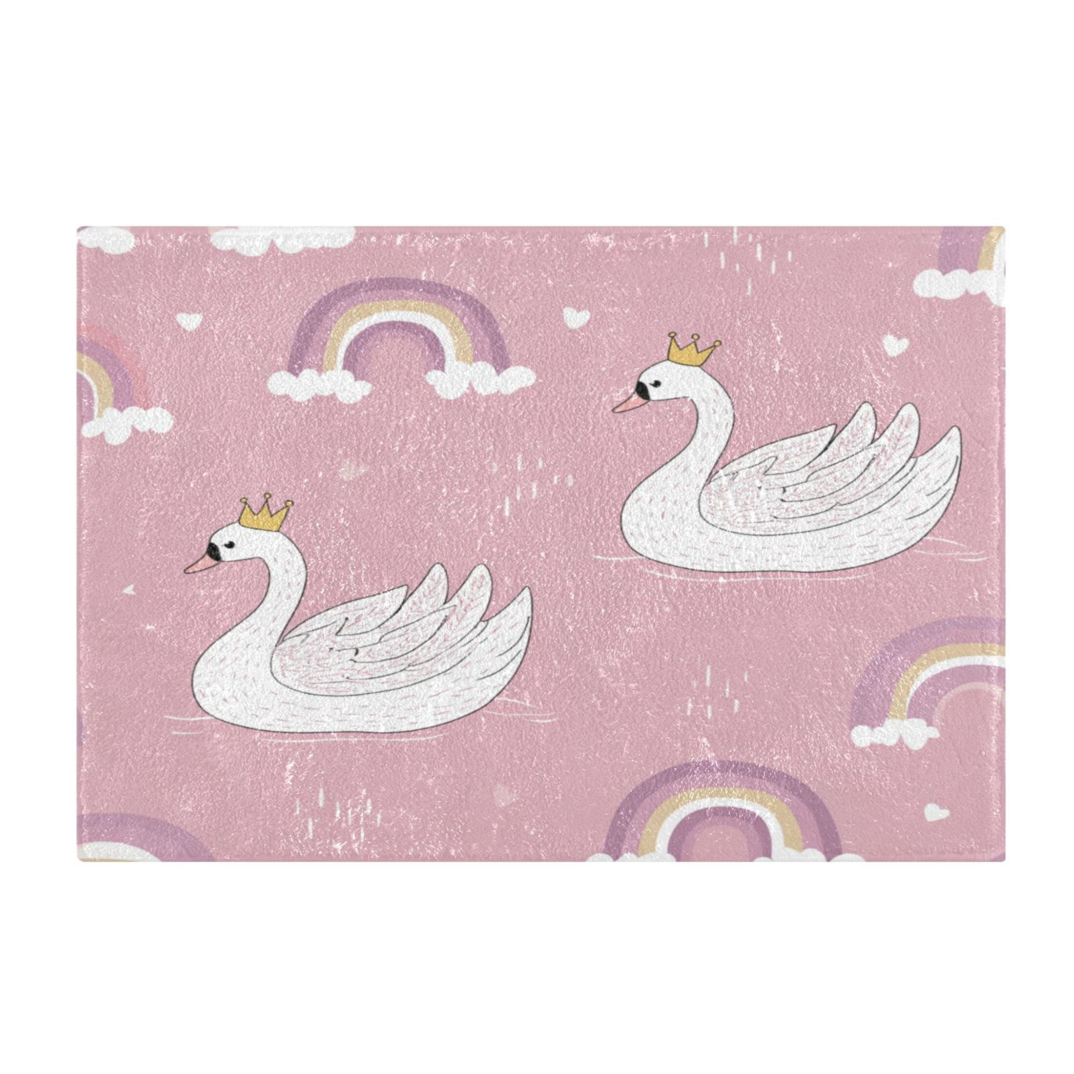 Bathroom Plush Absorbent Mat Single Square Pad 16x24Inches Bath Mat ...
