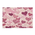 Bathroom Plush Absorbent Mat Single Square Pad 16x24Inches Bath Mat ...