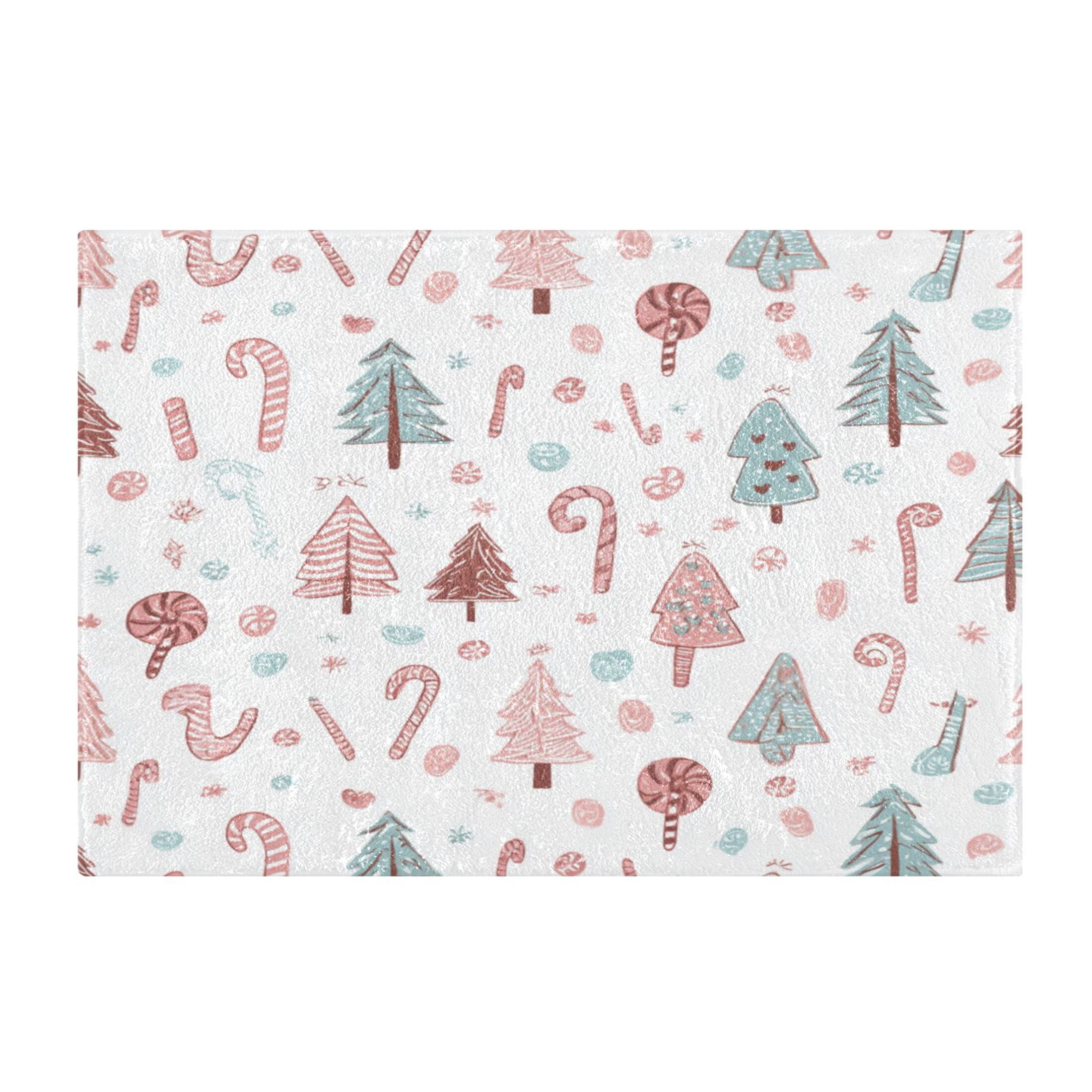 Bathroom Plush Absorbent Mat Single Square Pad 16x24Inches Bath Mat ...