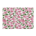 Bathroom Plush Absorbent Mat Single Square Pad 16x24Inches Bath Mat ...