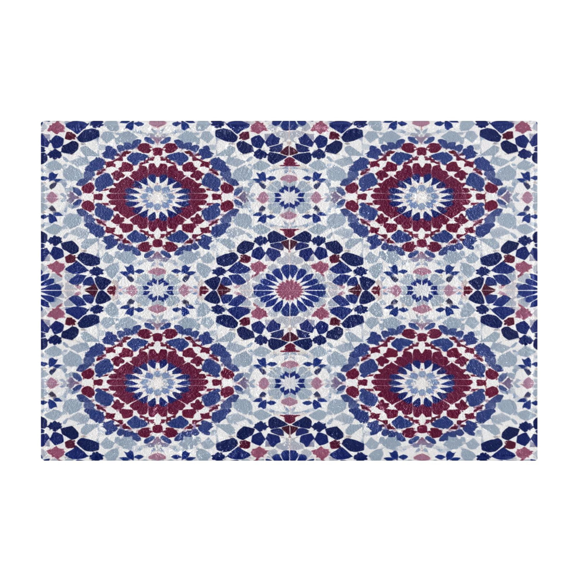 Bathroom Plush Absorbent Mat Single Square Pad 16x24Inches Bath Mat ...
