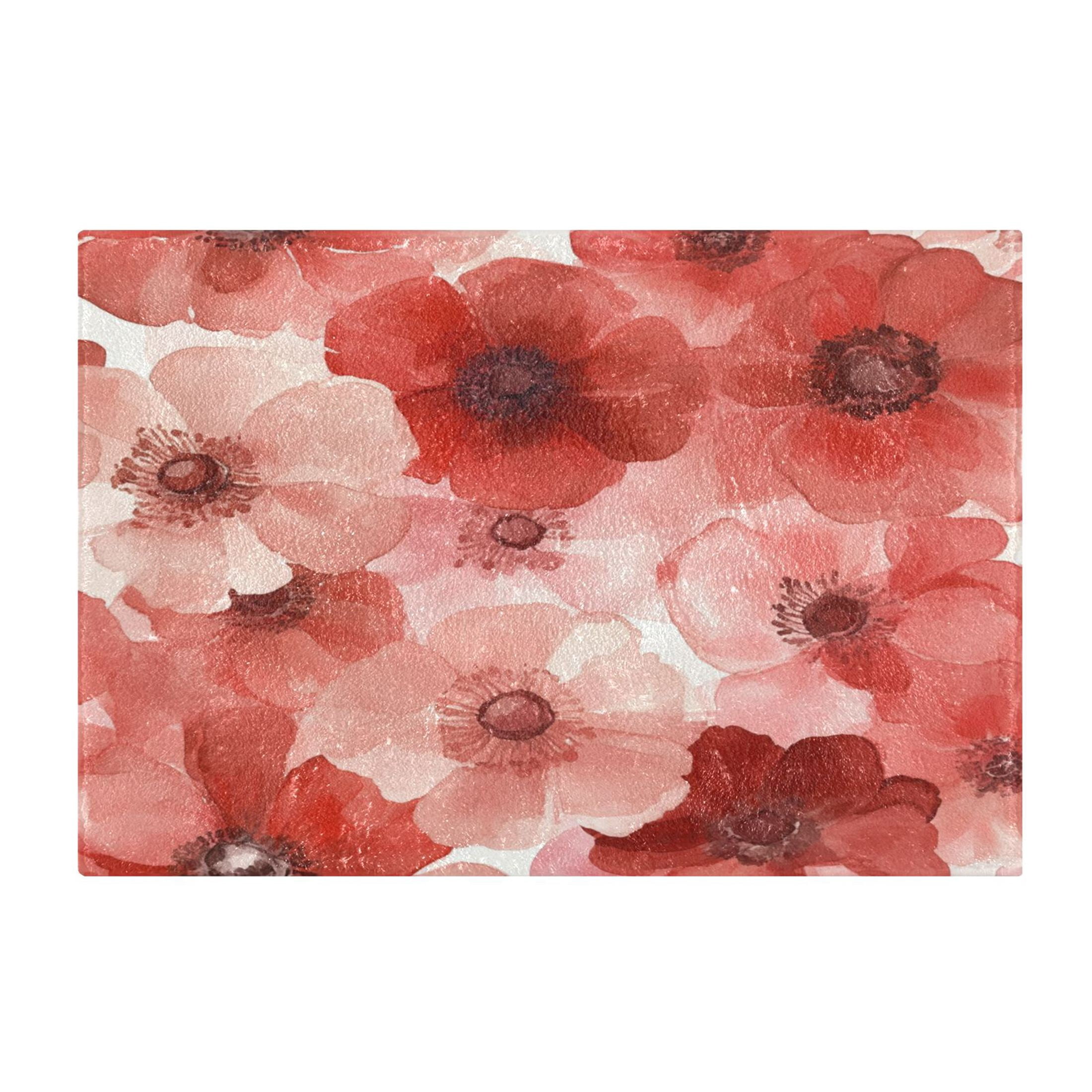 Bathroom Plush Absorbent Mat Single Square Pad 16x24Inches Bath Mat ...