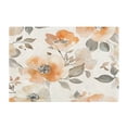 Bathroom Plush Absorbent Mat Single Square Pad 16x24Inches Bath Mat ...