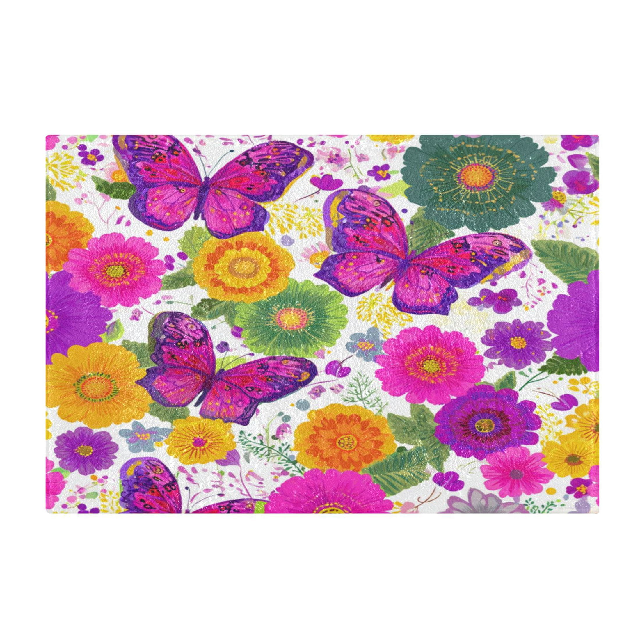 Bathroom Plush Absorbent Mat Single Square Pad 16x24Inches Bath Mat ...