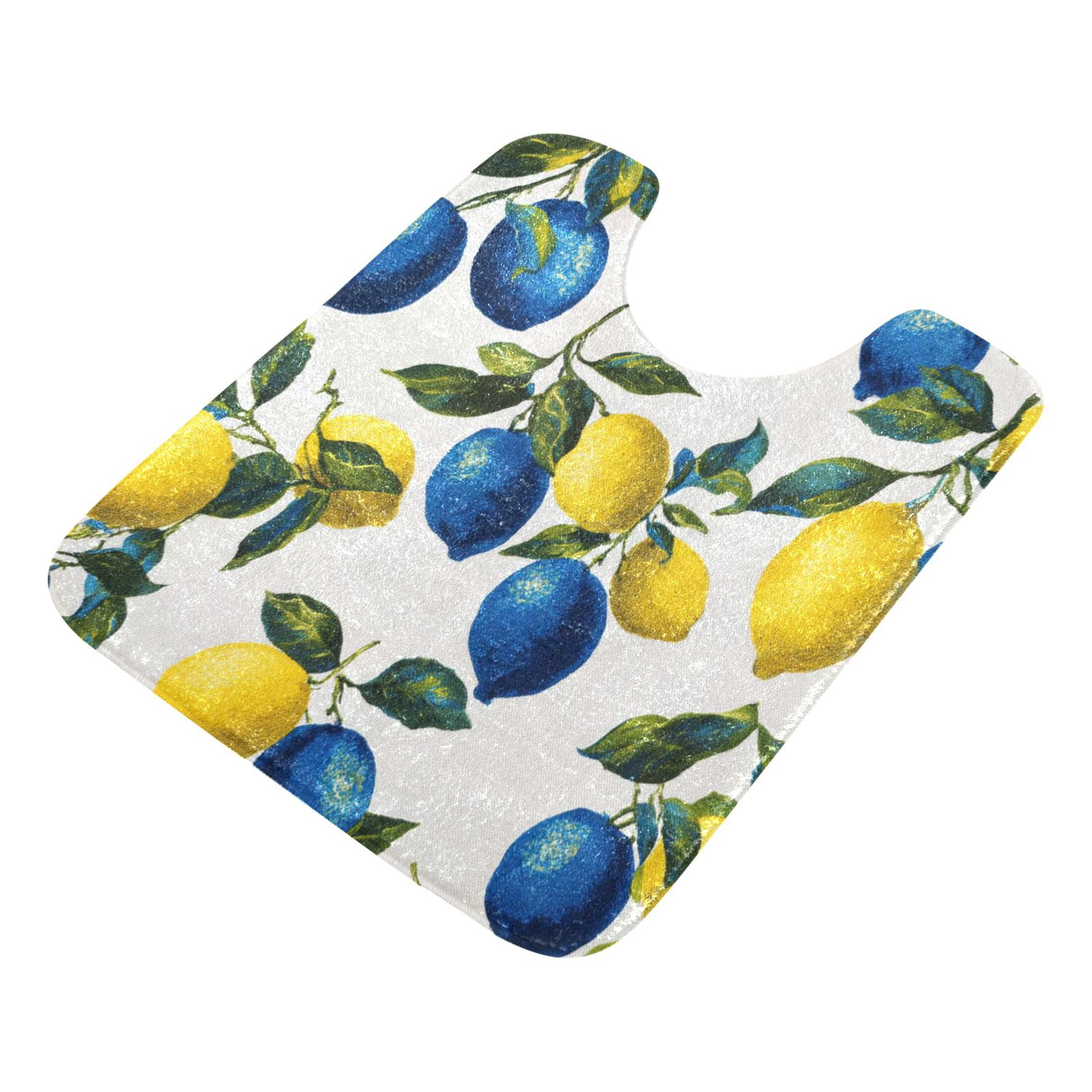 Bathroom Plush Absorbent Mat Single U-pad 20x24 Inches Bath Mat Fluffy ...