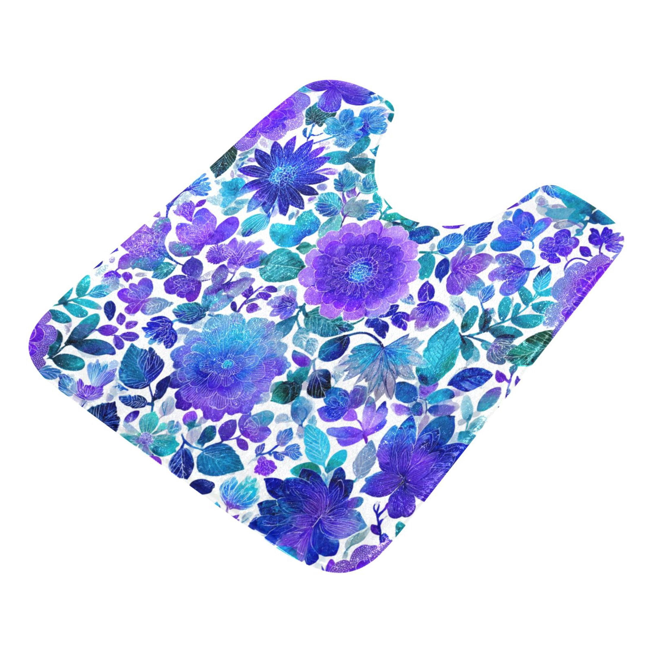 Bathroom Plush Absorbent Mat Single U-pad 20x24 Inches Bath Mat Fluffy ...