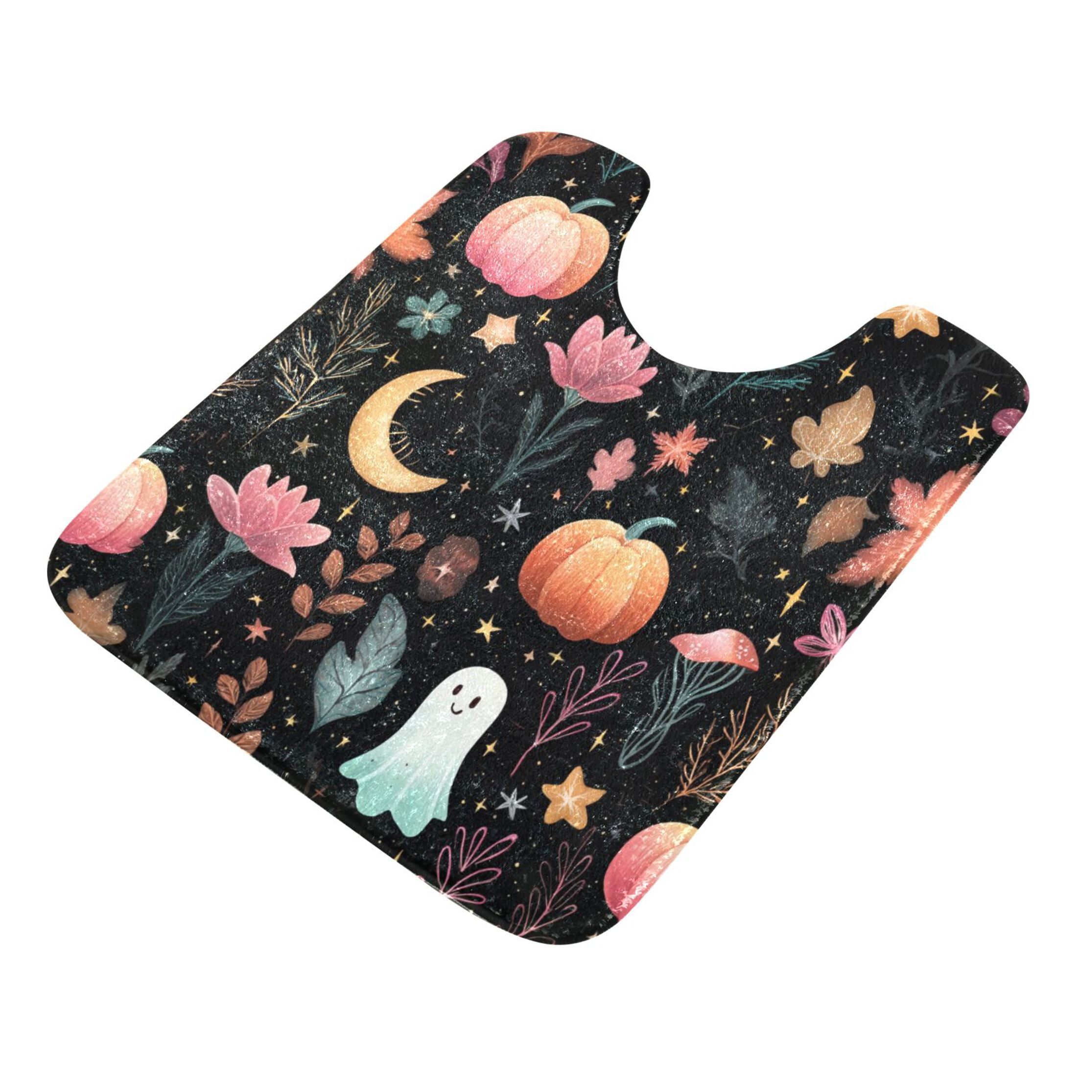Bathroom Plush Absorbent Mat Single U-pad 20x24 Inches Bath Mat Fluffy ...