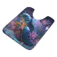 Bathroom Plush Absorbent Mat Single U-pad 20x24 Inches Bath Mat Fluffy ...