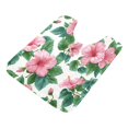 Bathroom Plush Absorbent Mat Single U-pad 20x24 Inches Bath Mat Fluffy ...