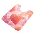 Bathroom Plush Absorbent Mat Single U-pad 20x24 Inches Bath Mat Fluffy ...