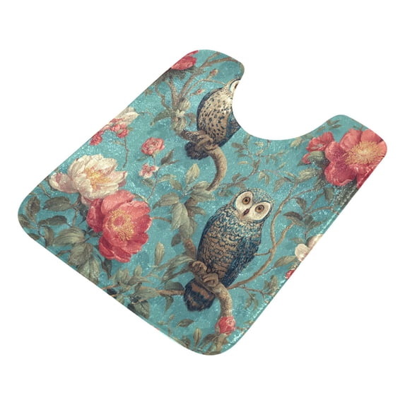 Bathroom Plush Absorbent Mat Single U-pad 20x24 Inches Bath Mat Fluffy ...
