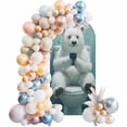 Bathroom Polar Bear Arch Backdrop Cover 6x2.6 Ft, Spandex Wedding Arch ...
