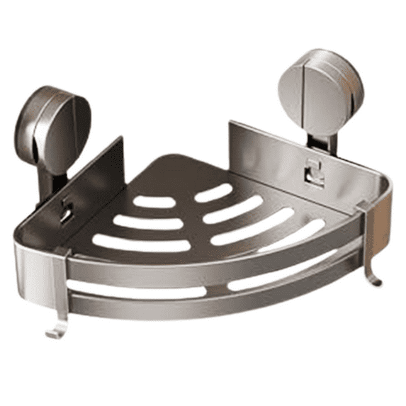 Bathroom Products,Corner Shower Caddy with Suction Cup, No Drilling ...