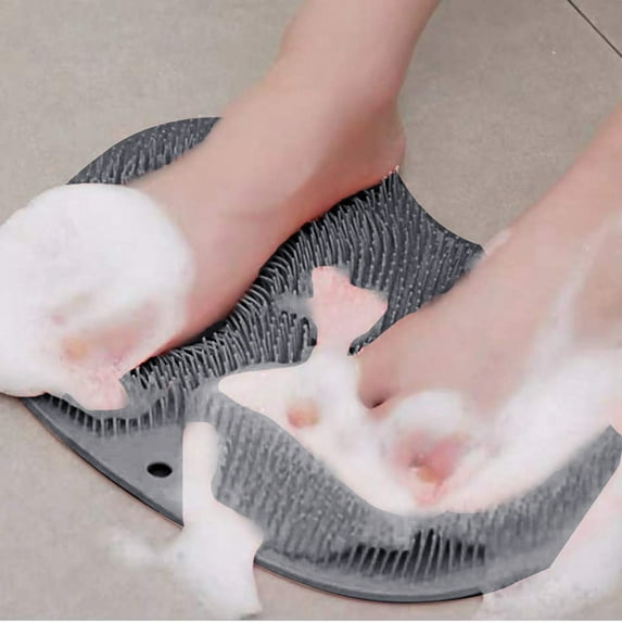 Bathroom Products -Function Rubbing Mat with Scrubbing Foot Massage and ...