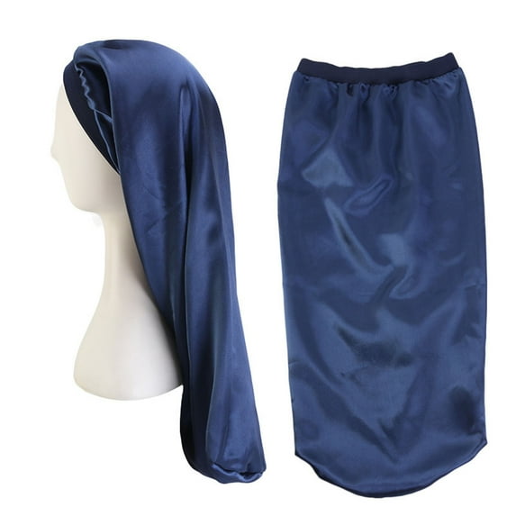 Bathroom Products,Hair Bonnets Soft Elastic Band Silky Sleeping Cap Big ...