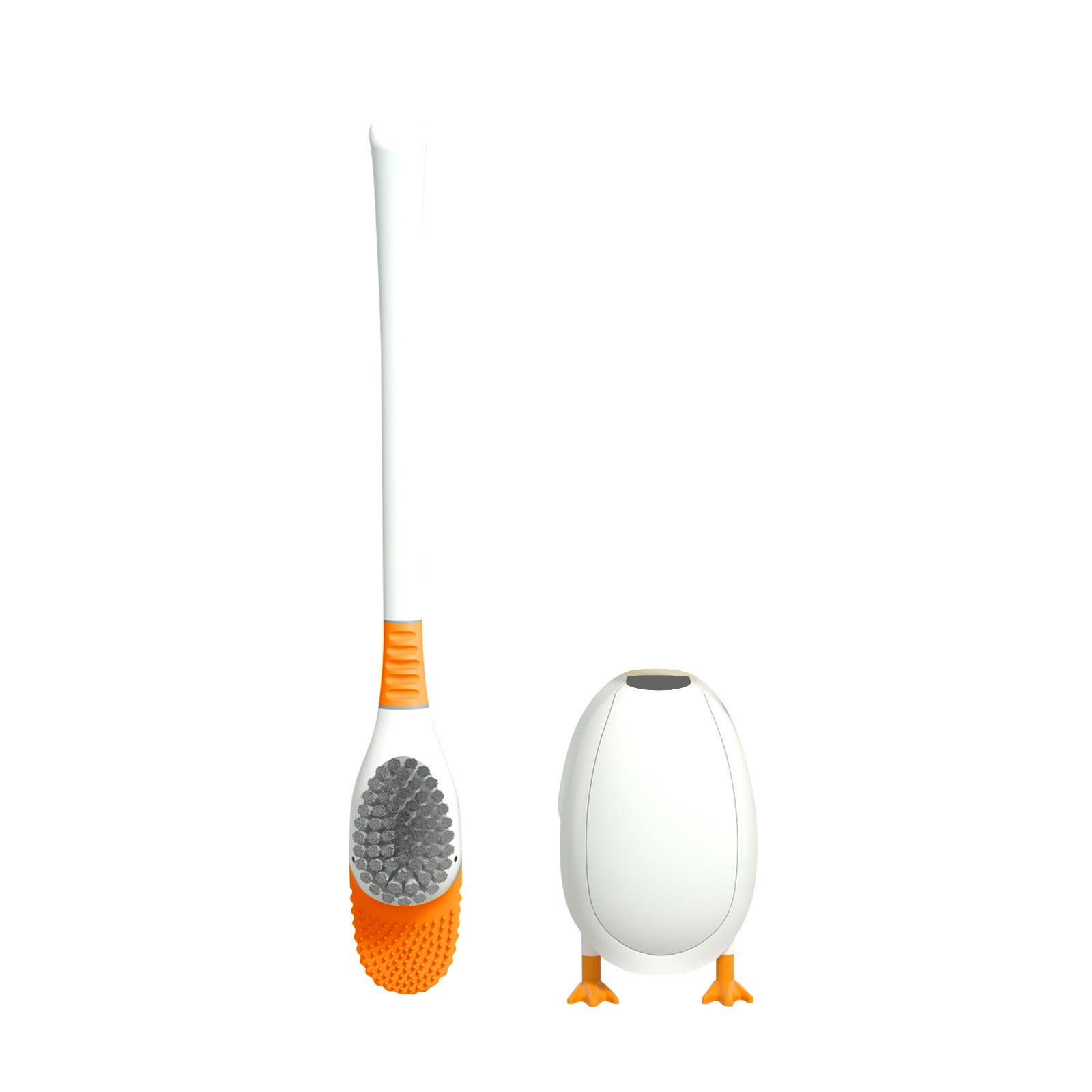 Bathroom Products Home Toilet Brush Holder Stand Guard Set Bathroom ...