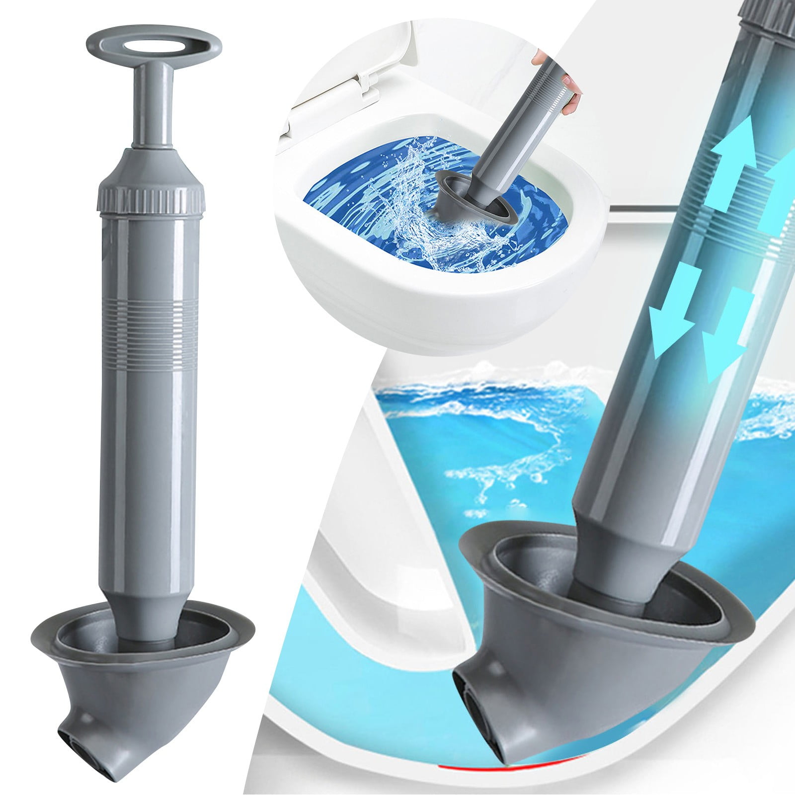 Bathroom Products Power Toilet Plunger Unclog Toilet Plunger Special ...