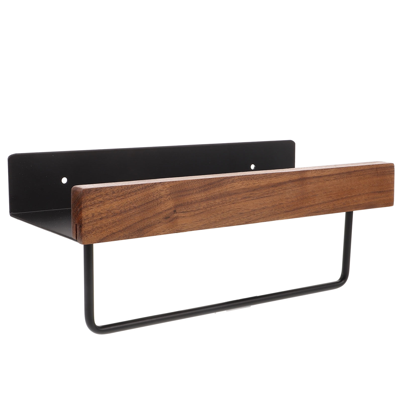 Shower Shelf Wall Mount Bathroom Rack Storage Organizer with Towel Bar ...