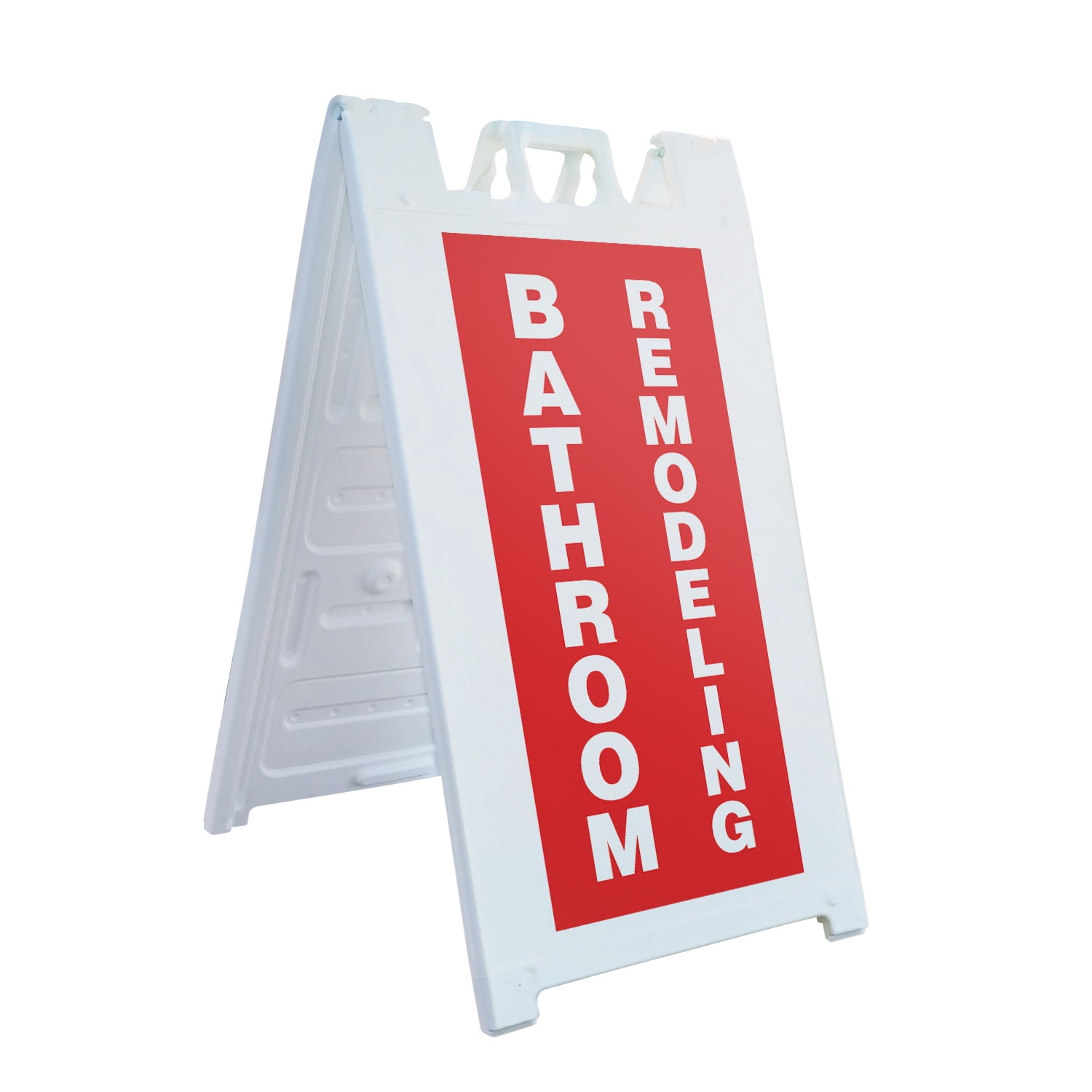 Bathroom Remodeling 24" x 36" Double Sided A-Frame Sidewalk Sign ...