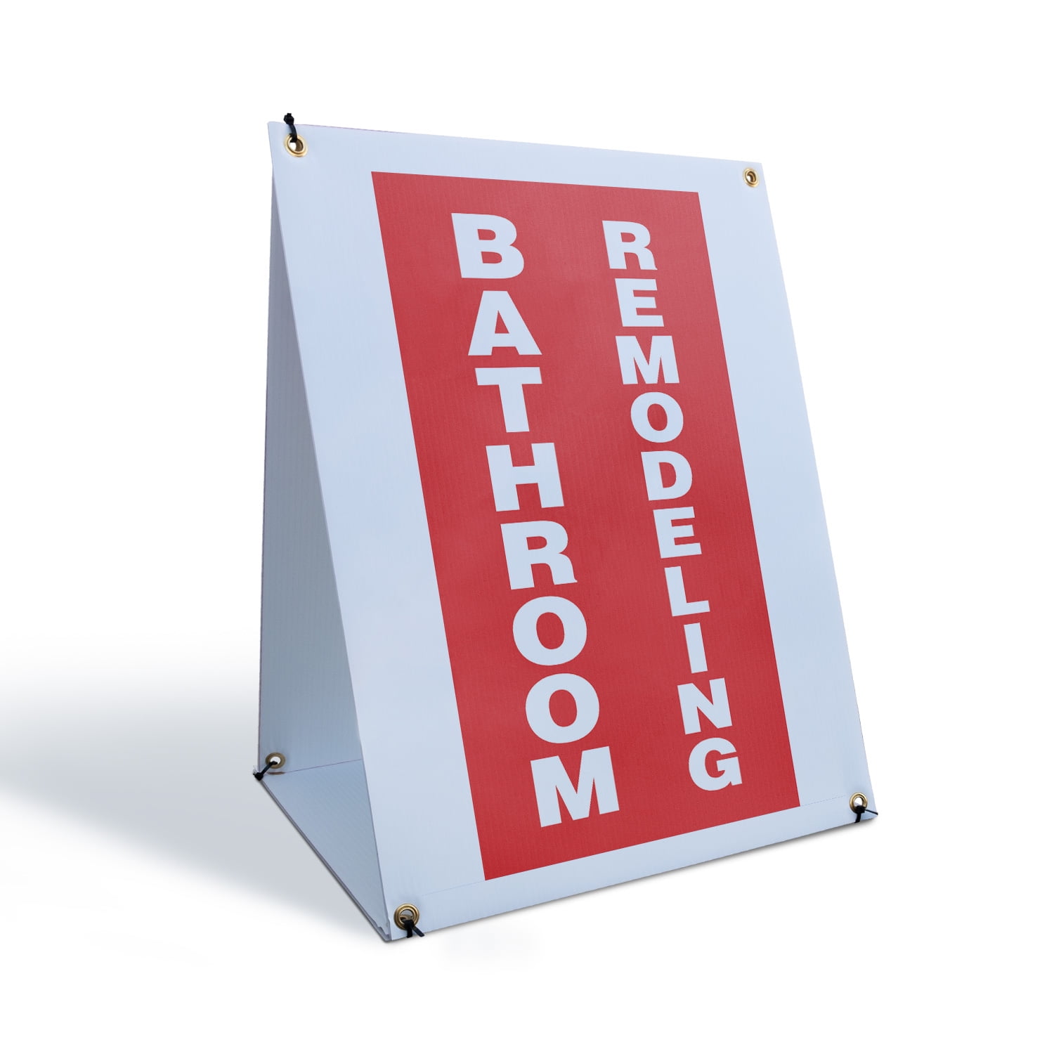 Bathroom Remodeling Sidewalk Sign 18 Inch x 24 Inch A-Frame Images On ...
