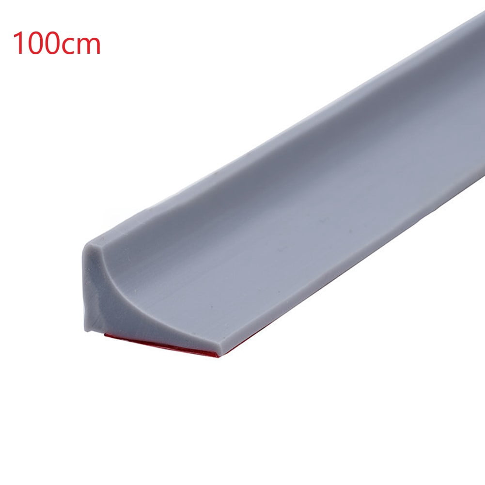 Bathroom Retention Water Barrier Strip Dry &Wet Separation Silicone ...