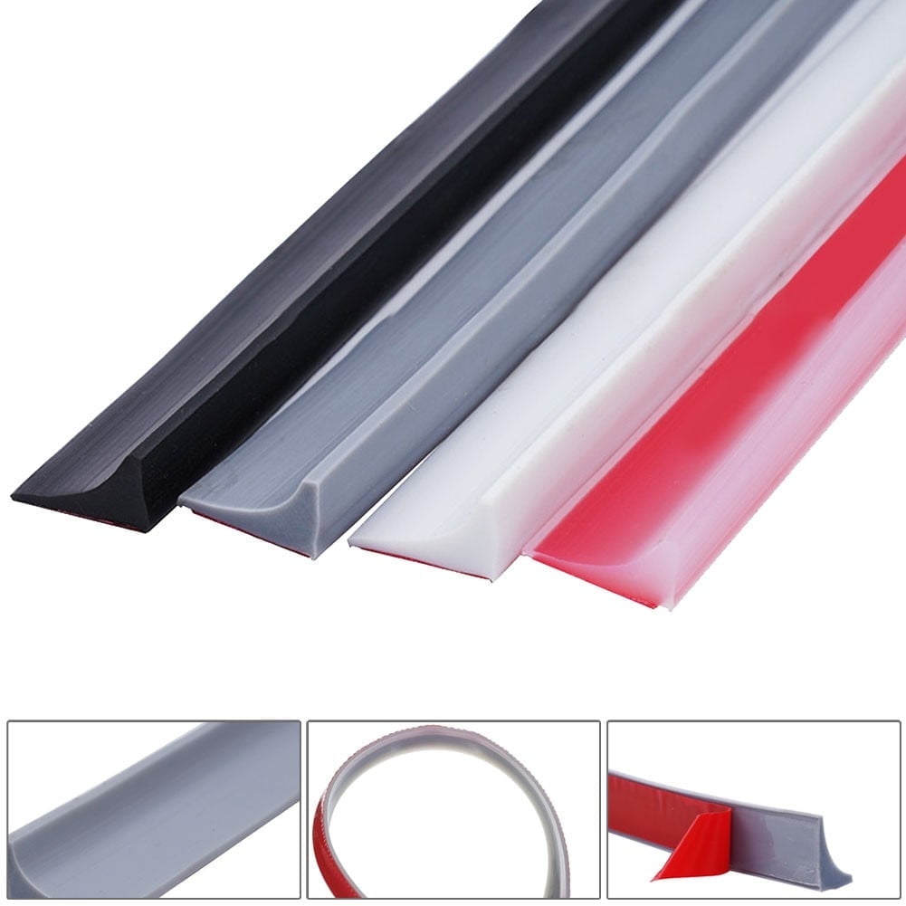 Bathroom Retention Water Barrier Strip Dry &Wet Separation Silicone ...