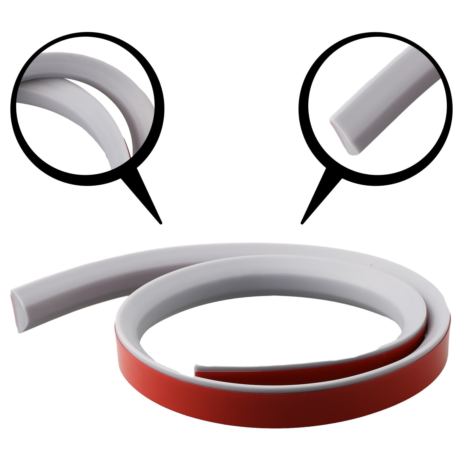 Bathroom Retention Water Barrier Strip Dry &Wet Separation Silicone ...