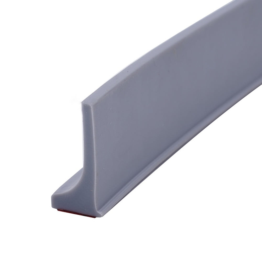 Bathroom Retention Water Barrier Strip,Dry&Wet Separation Silicone Seal ...