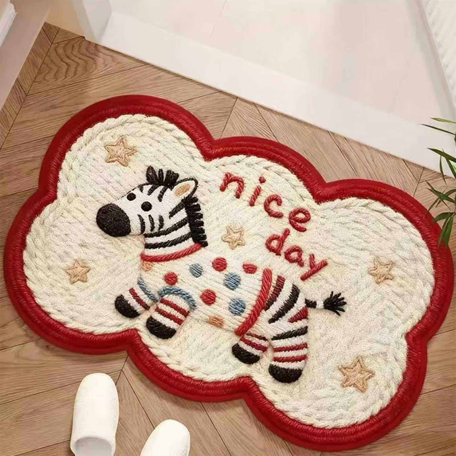 Bathroom Rug, Luxurious Soft Microfiber Bath Mat, Absorbent Non-Slip ...